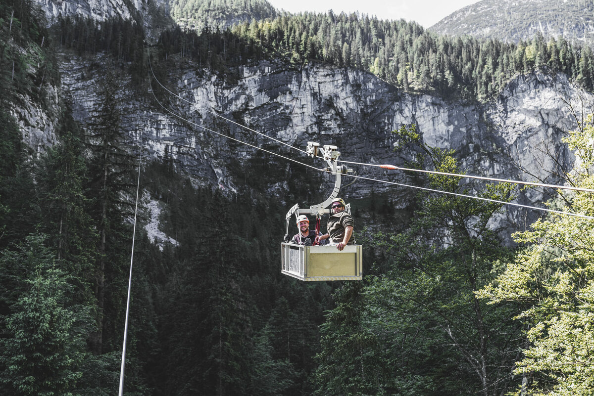 New material ropeway for Wiesberghaus - Sunkid